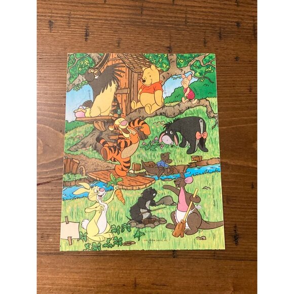 Disney | Office | Vtg Sticker Sheet Hallmark Winnie The Pooh Tigger ...